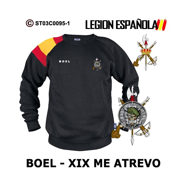 Sudadera-bandera BOEL – XIX Me atrevo - TotemTeams